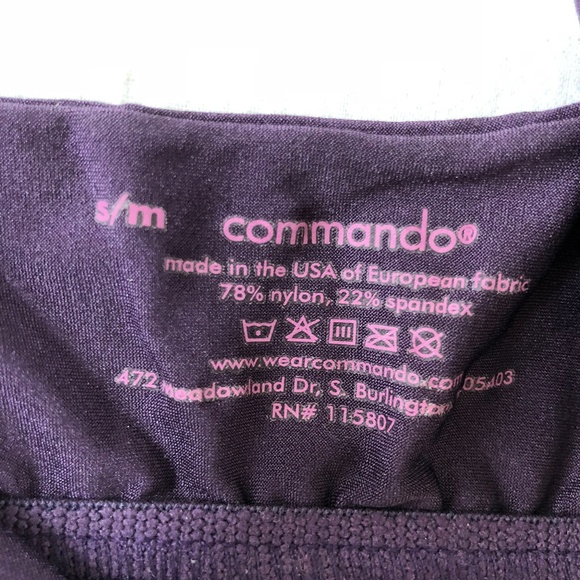 Commando | Intimates & Sleepwear | Commando Womens Longline Bralette ...